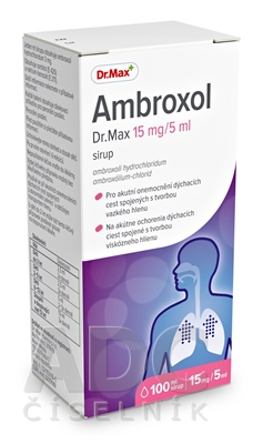 Ambroxol Dr.Max 15 mg/5 ml - ADC.sk