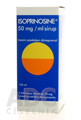 Isoprinosine 50 mg/ml sirup - ADC.sk