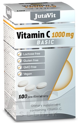 Zaradenie JutaVit Vitamín C 1000 mg Basic do ADC Klasifikácie - ADC.sk