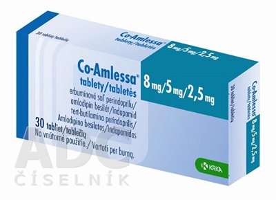 Co-Amlessa 8 mg/5 mg/2,5 mg tablety - ADC.sk