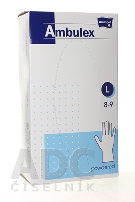 Ambulex rukavice LATEX - ADC.sk