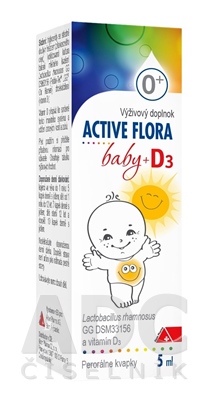 ACTIVE FLORA baby + D3 - ADC.sk