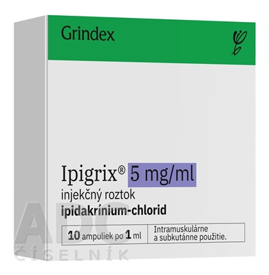 Ipigrix 5 mg/ml injekčný roztok - ADC.sk