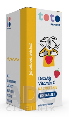 TOTO Detský Vitamín C na cmúľanie - ADC.sk
