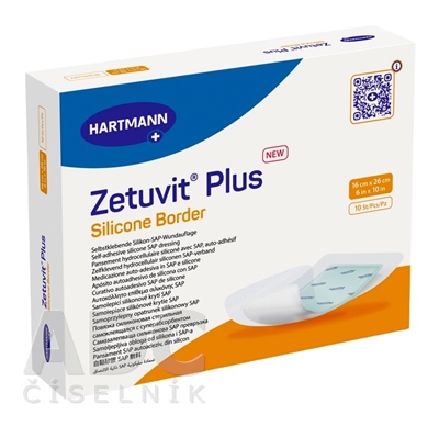 Zetuvit Plus Silicone Border - ADC.sk