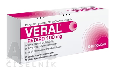 VERAL RETARD 100 mg - ADC.sk