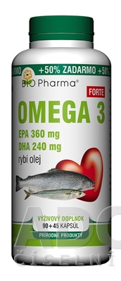 BIO Pharma Omega 3 Forte 1200 mg - ADC.sk