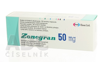 Zonegran 50 mg tvrdé kapsuly - ADC.sk