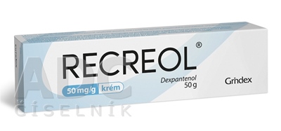 RECREOL 50 mg/g krém - ADC.sk