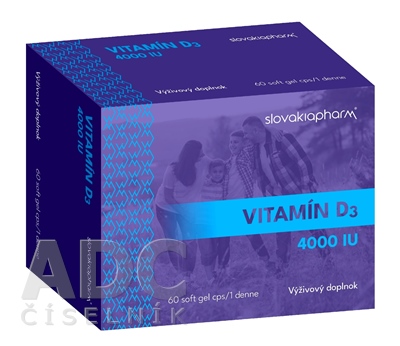 Slovakiapharm Vitamín D3 4000 IU - ADC.sk