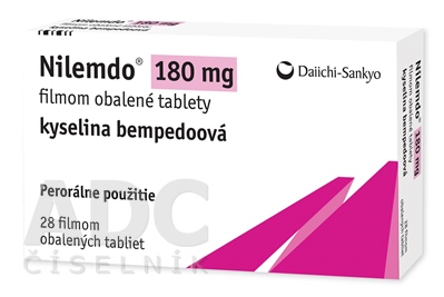 Nilemdo 180 mg - ADC.sk